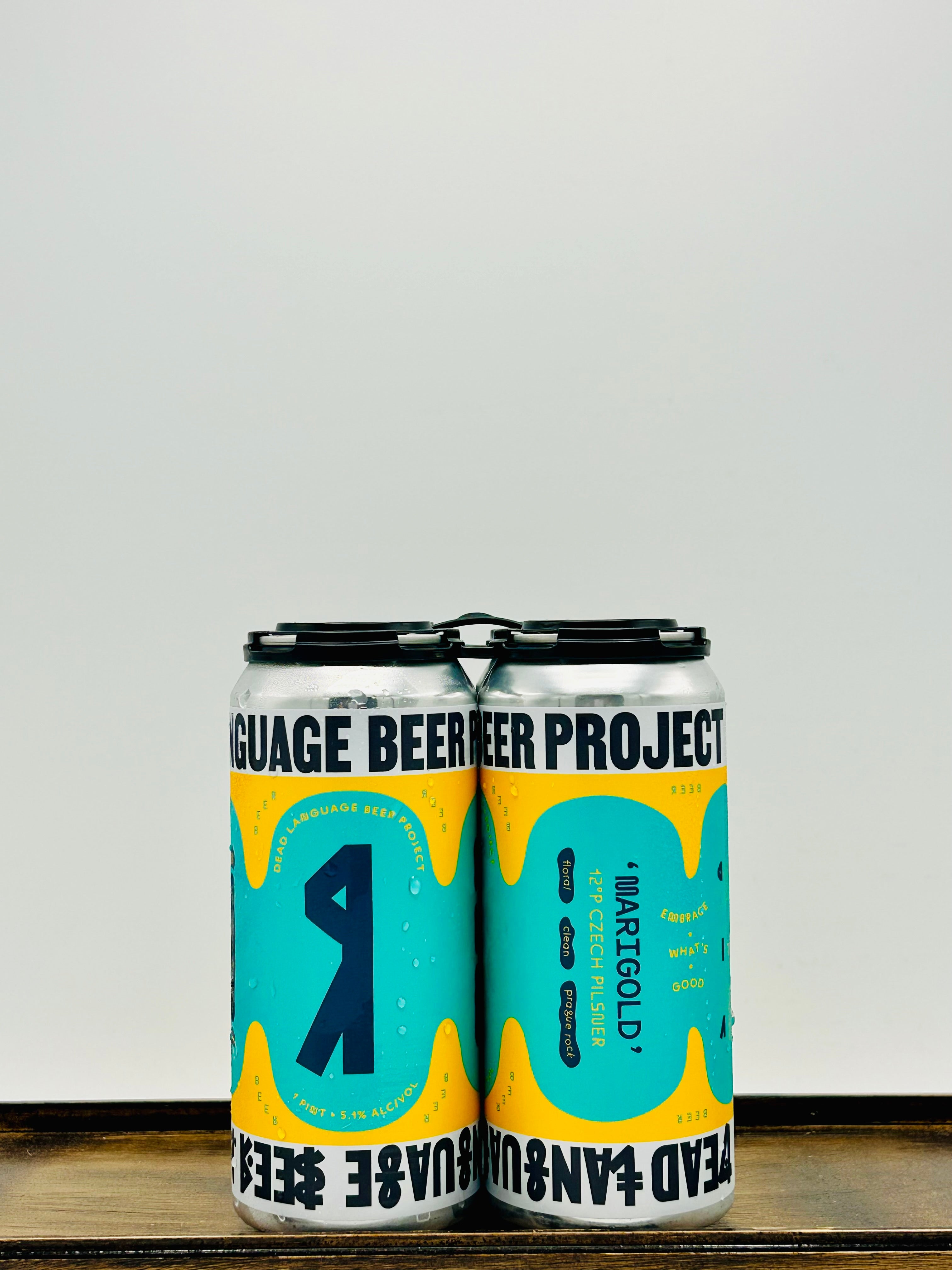 Dead Language Beer Project 'Marigold' Czech Pilsner