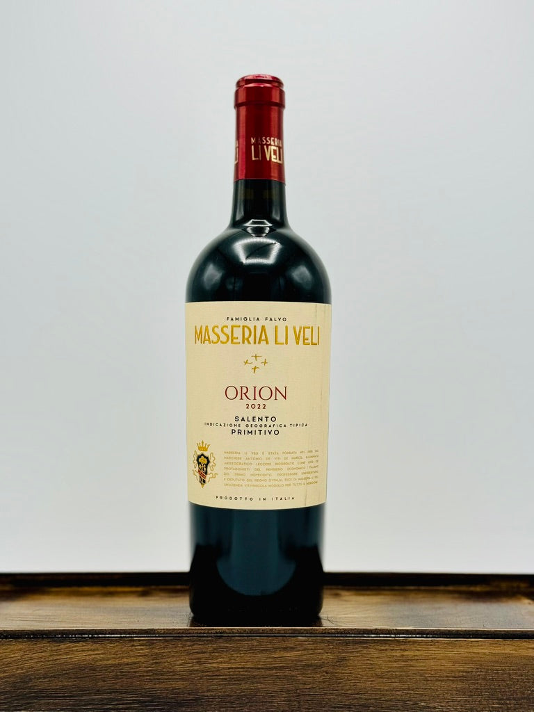 Masseria Li Veli 'Orion' Primitivo Salento IGT, 2023