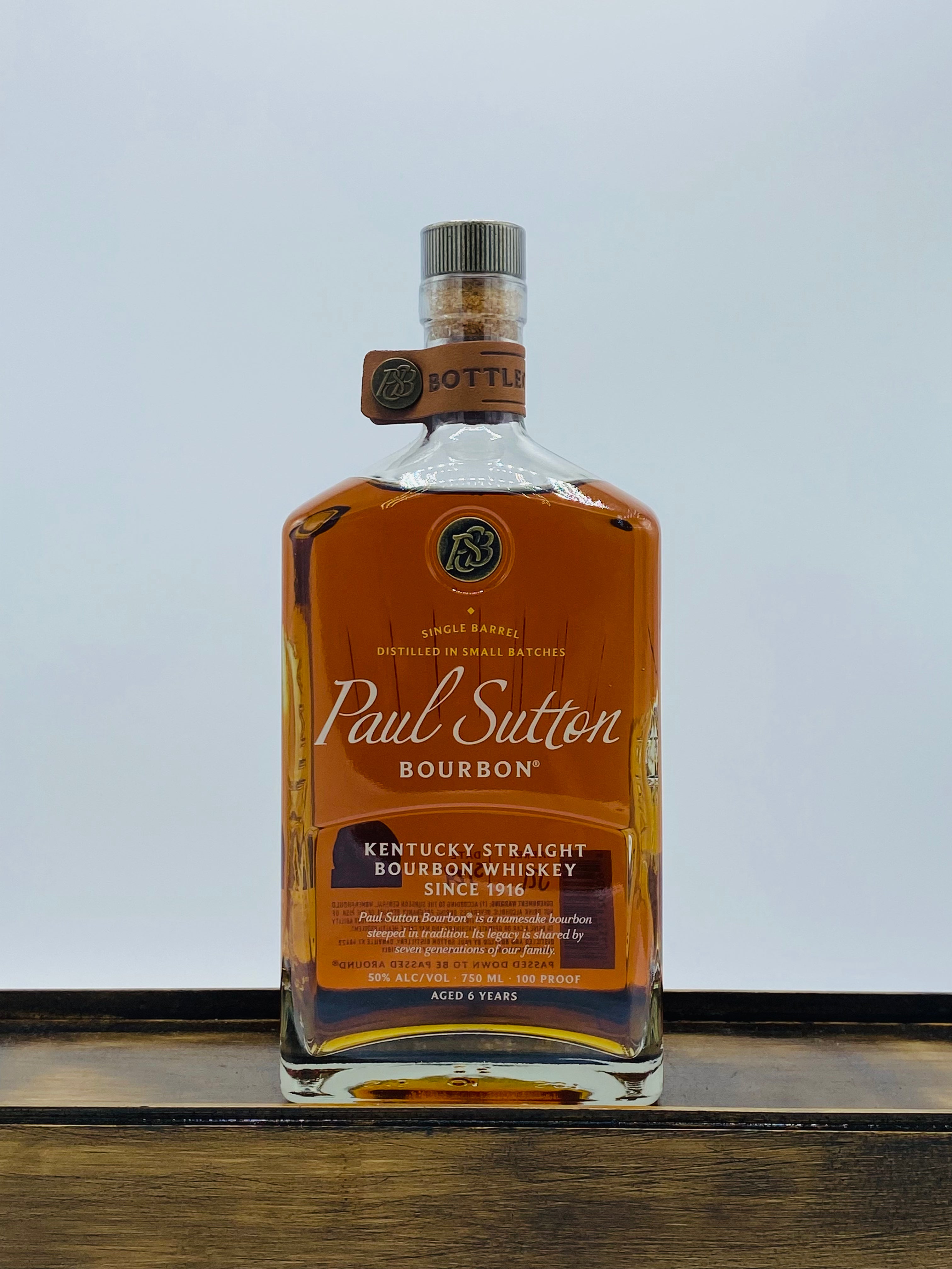 Paul Sutton Straight Bourbon 6yr