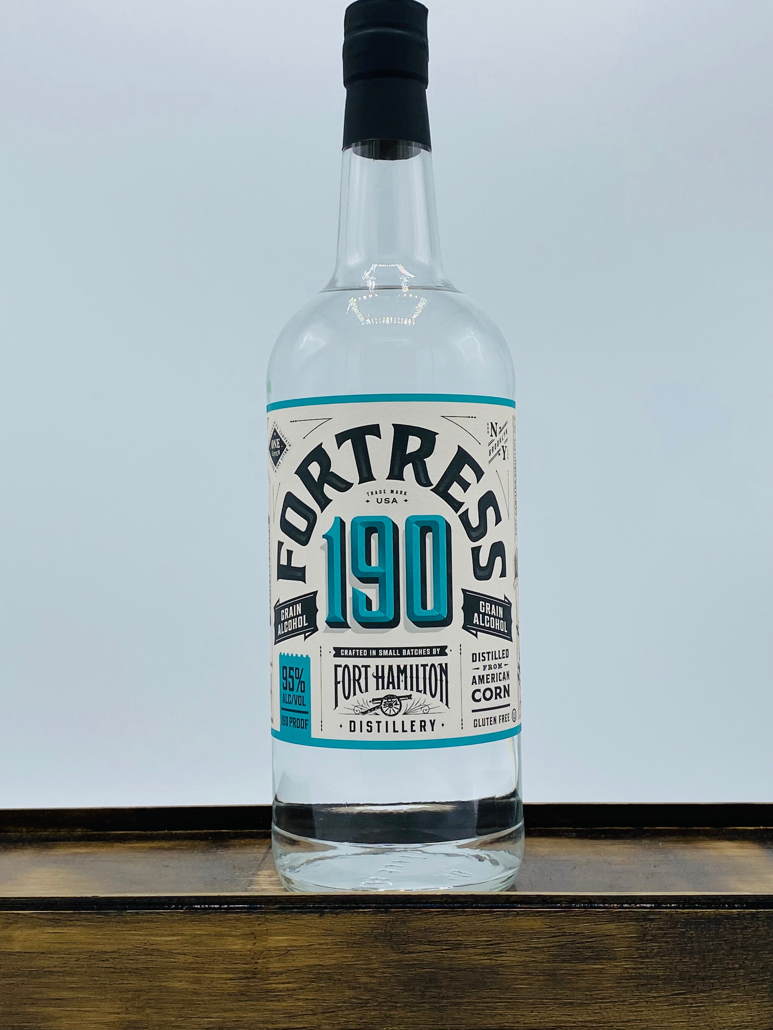 Fort Hamilton 'Fortress 190' Grain Alcohol 1L
