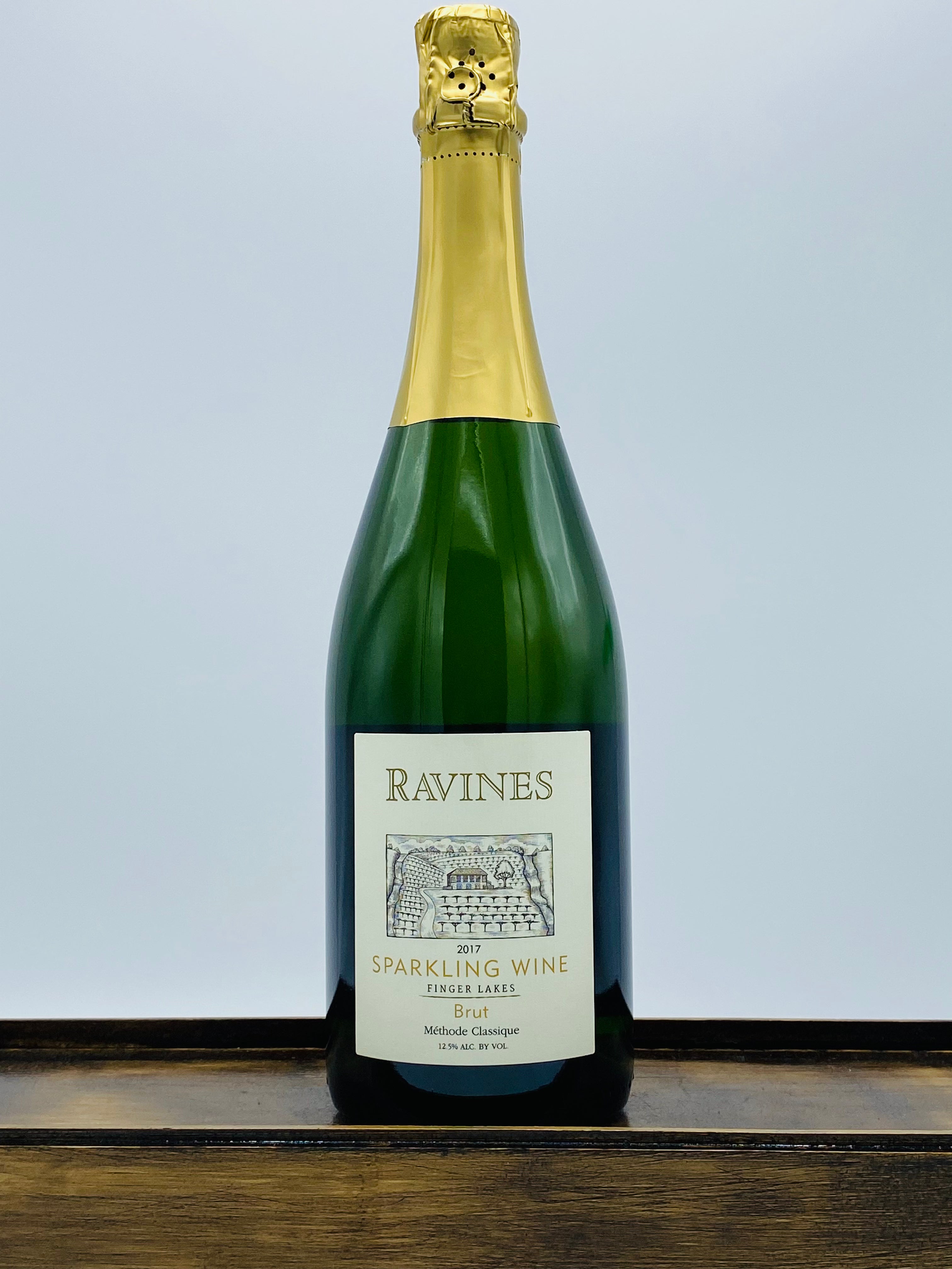 Ravines Wine Cellars 'Methode Classique' Finger Lakes Brut, 2017