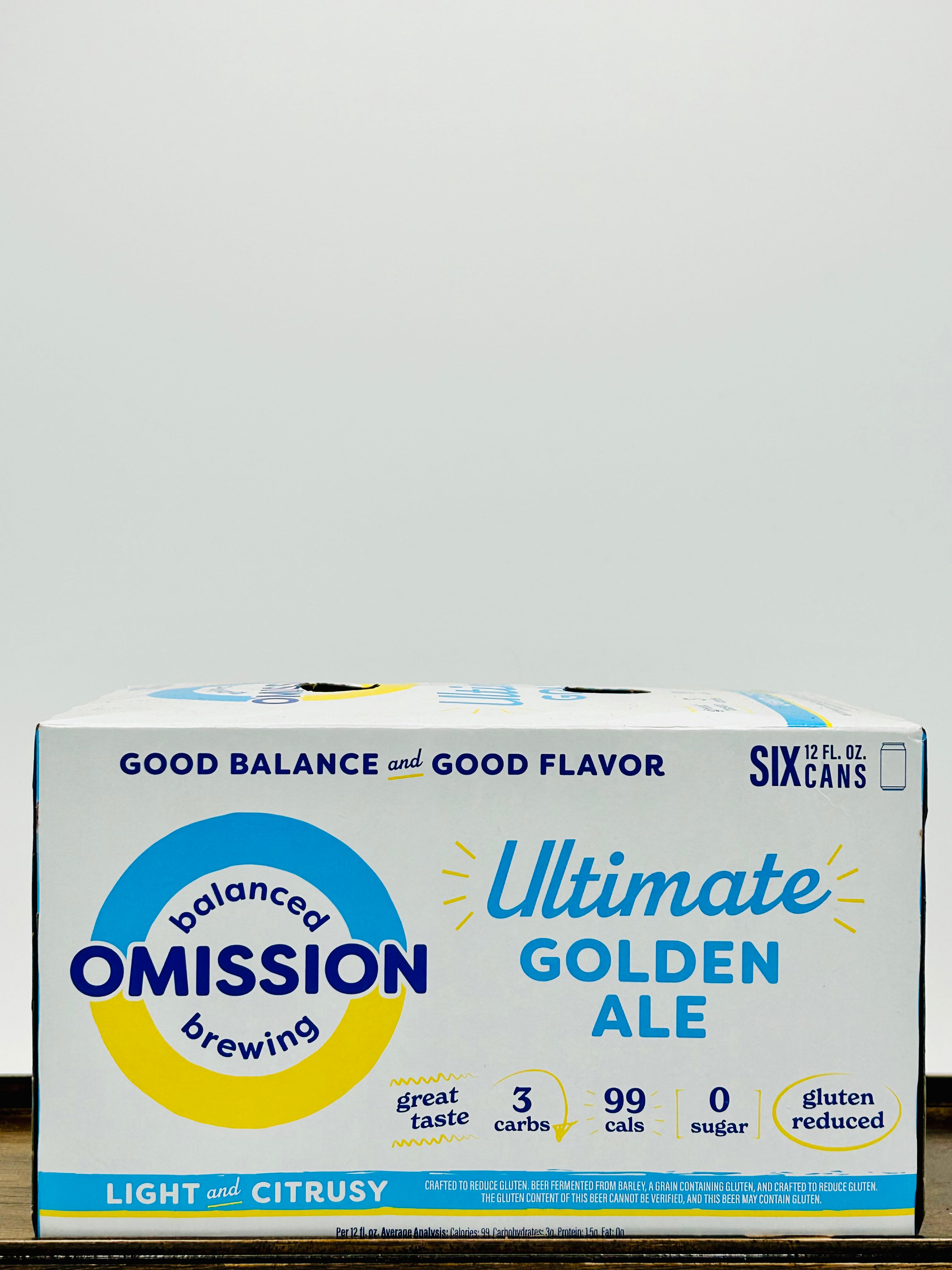 Omission Brewing 'Ultimate Light' Golden Ale