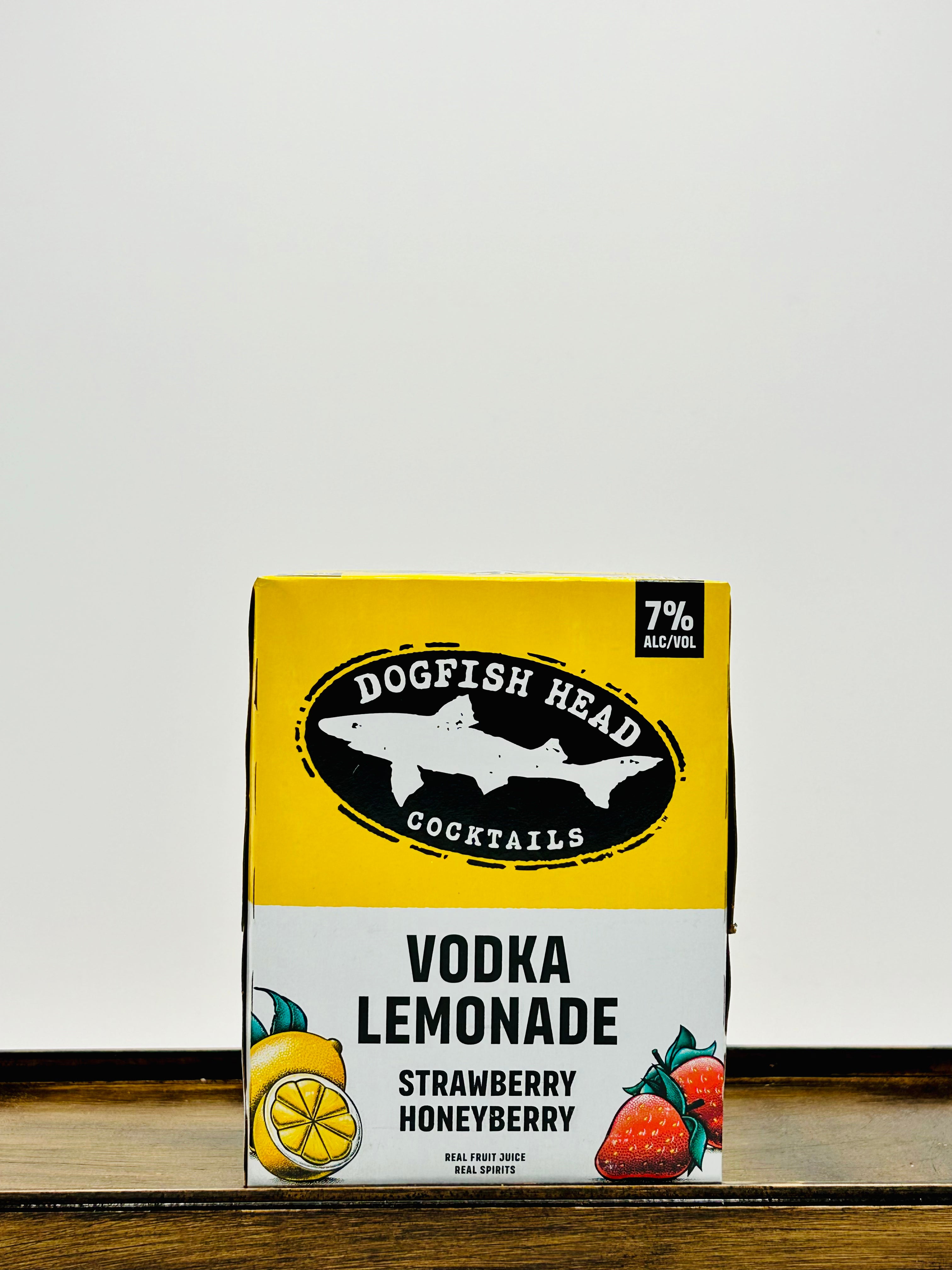 Dogfish Head Brewing Strawberry & Honeyberry Vodka Lemonade