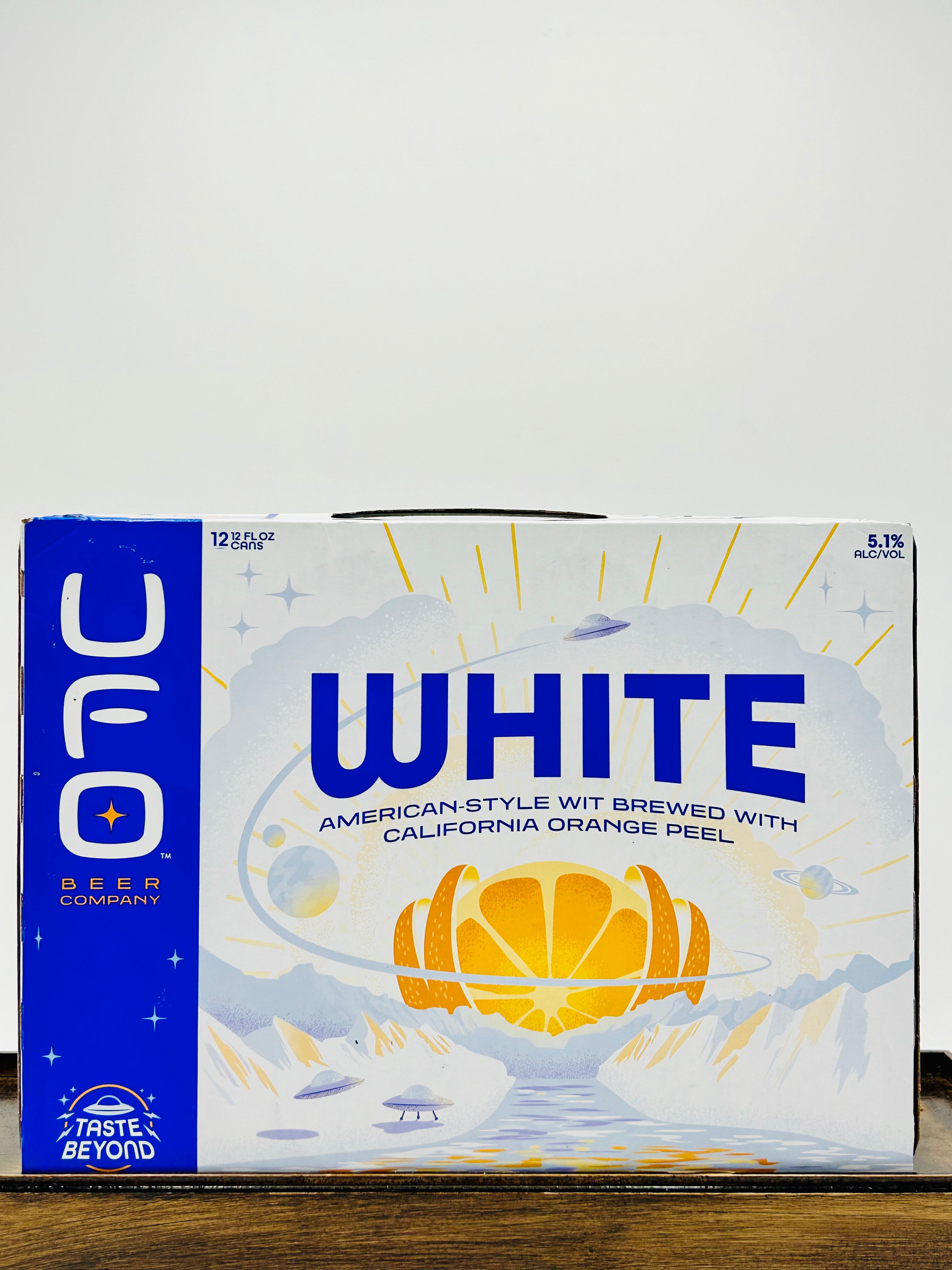 Harpoon Brewing 'UFO White' Unfiltered Wheat Beer 12pk Cans