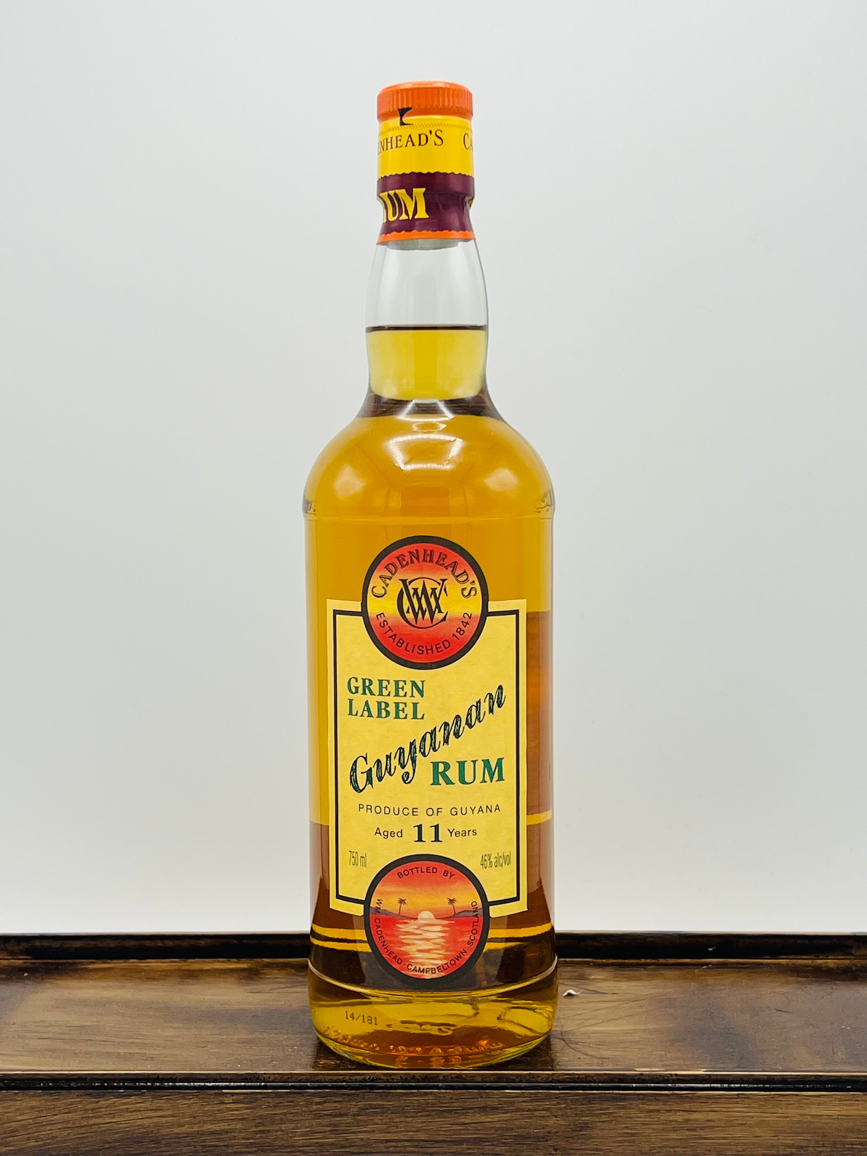 Cadenhead's Green Label Guyanan 11 Year Rum