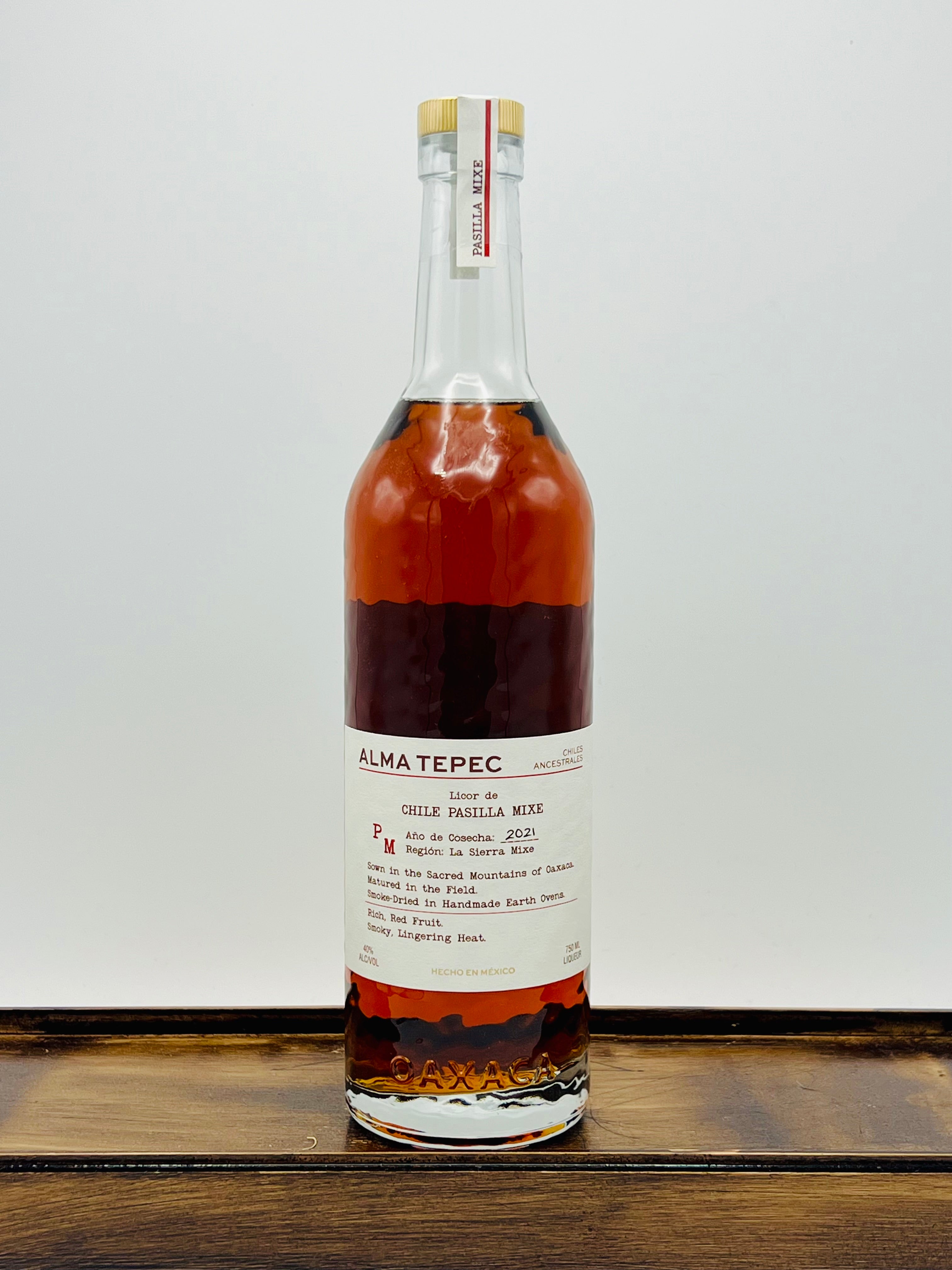 Alma Tepec 'Pasila Mixe' Chile Pepper Liqueur