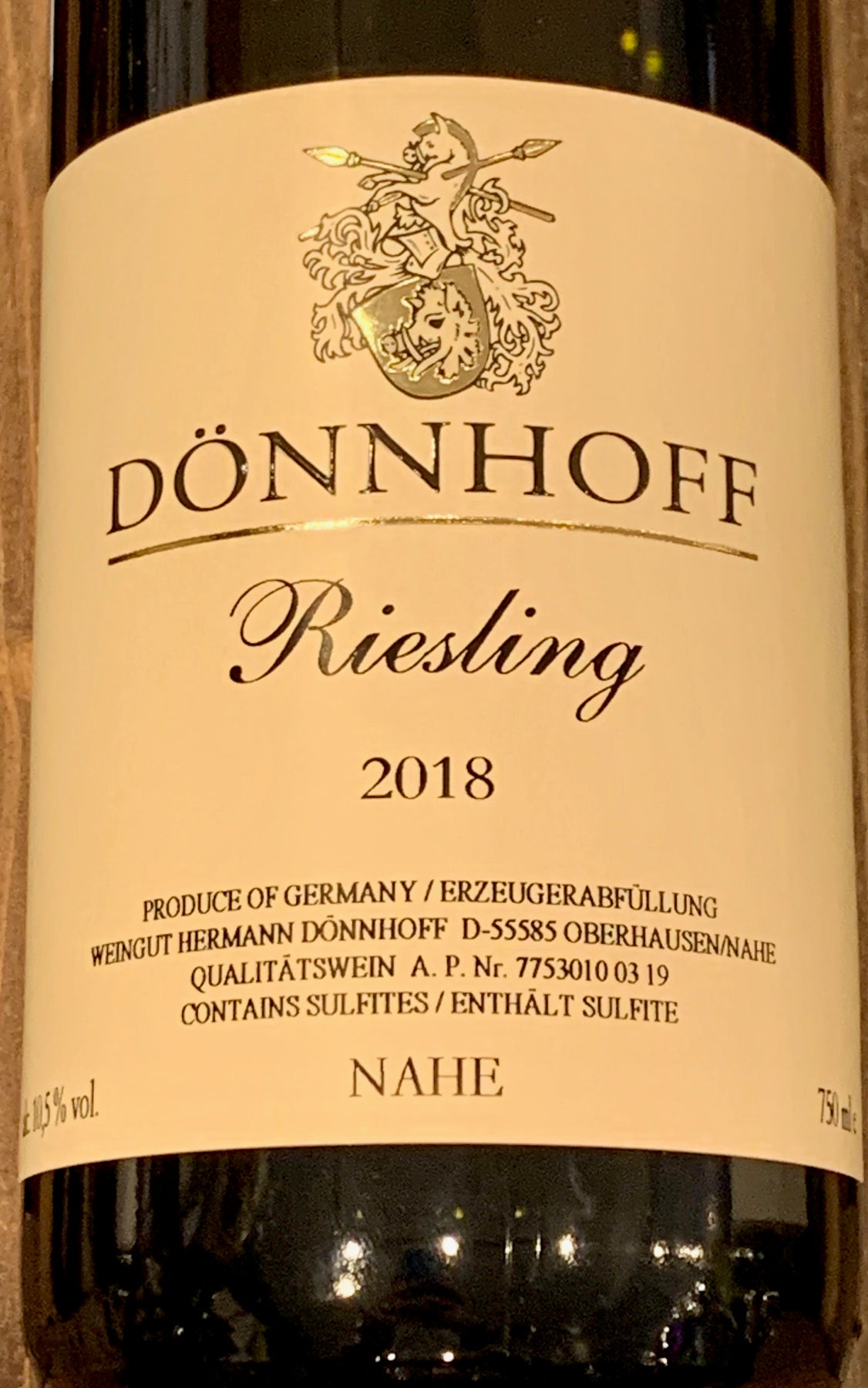 Dönnhoff Estate Riesling, 2023 | The Wise Old Dog