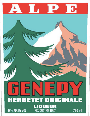 Alpe Distilleria Genepy Herbetet Originale Liqueur | The Wise Old Dog